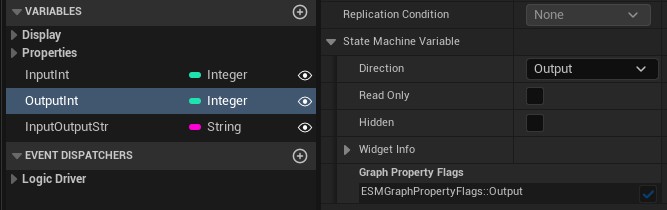 Output Variables ⚠️ - Logic Driver